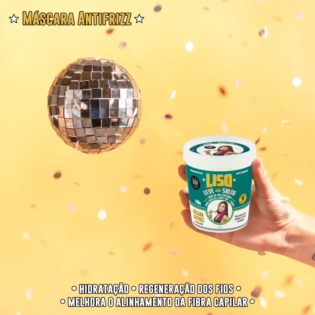 LISO LEVE E SOLTO MASCARA 230g