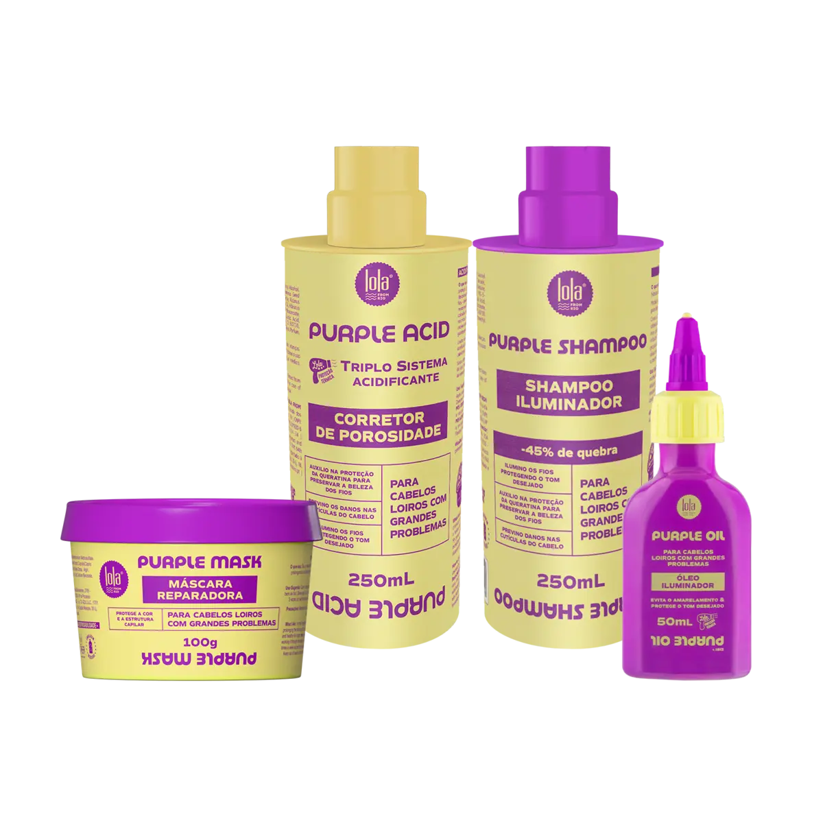 Kit Purple - Linha Completa